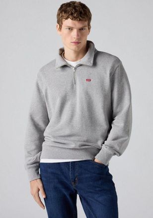 Levi's Sweatshirt ORIGINAL HM 1/4 ZIP mit Troyer-Kragen und Logo-Stickerei