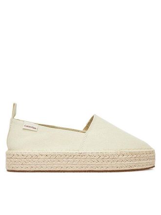 Calvin Klein Jeans Espadrilles Platform Espadrille Ml Cs YW0YW01871 Beige