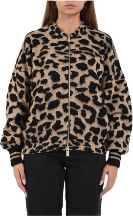 Akep Femme, Pulls, Multicolore, Taille: 38 FR Maculato Cardigan