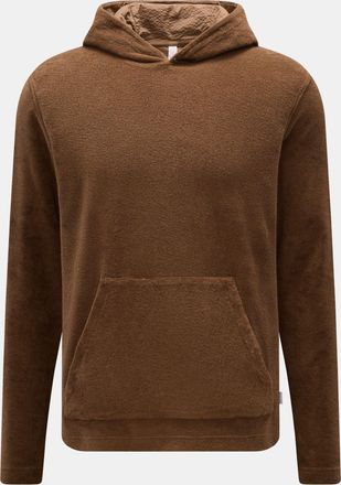 04651/ Herren - Kapuzenpullover Beach Hoodie braun