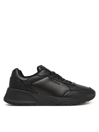 Calvin Klein Sneakers City Runner Laceup Lth Mix HM0HM02309 Schwarz