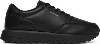 Calvin Klein Sneakers City Runner Laceup Lth HM0HM02146 Schwarz