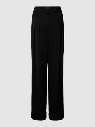 Emporio Armani Stoffhose mit Aufschlag