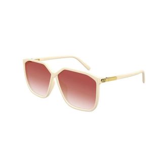 Valentino V-Logo Sonnenbrille - - Accessories - unisex - Beige - 59 MM