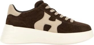 Hogan Femme, Chaussures, Brun, Taille: 37 1/2 EU Rebel H562 Allacciato H