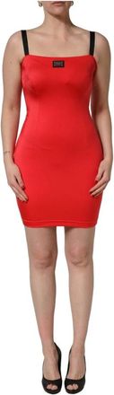Dolce & Gabbana Femme, Robes, Rouge, Taille: 38 FR Robes
