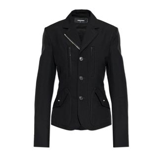 Dsquared2 Femme, Vestes, Noir, Taille: 38 FR Blazers