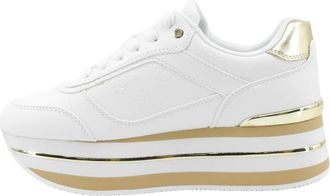 Guess Femme, Chaussures, Blanc, Taille: 35 EU Fljhn4 Ele12