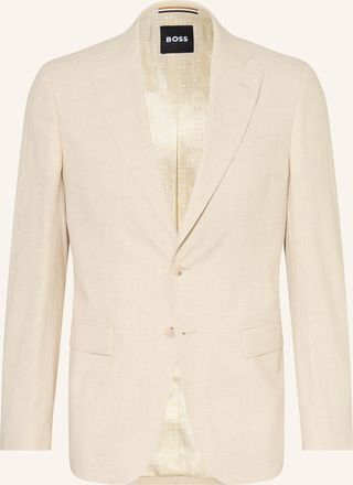 HUGO BOSS Anzugsakko Hutson Regular Fit beige