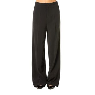 Isabelle Blanche Pantalon droit - Femme - Pantalons - Noir - Taille: 42 FR