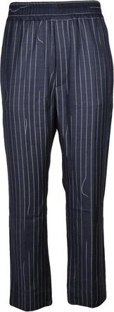 Vivienne Westwood Homme, Pantalons, Bleu, Taille: 3XL Pantalon George &agrave; taille &eacute;lastique