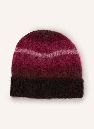 BA&SH Ba&Sh M&uuml;tze Rene Mit Mohair rot