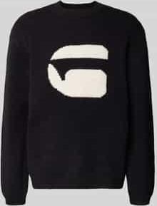 G-Star Relaxed Fit Strickpullover mit Logo