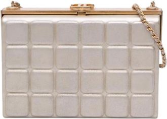 Chanel Pre-owned Vintage Frame Crossbody - Femme - Pre-owned - Beige - Taille: ONE Size