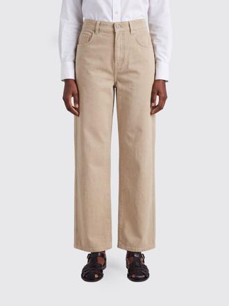 Brunello Cucinelli Pantalon Femme couleur Beige