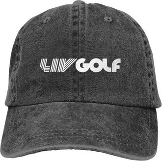 Generic Casquette de baseball vintage de tournoi de golf Liv Casquette de baseball unisexe en coton vieilli pour toutes les saisons