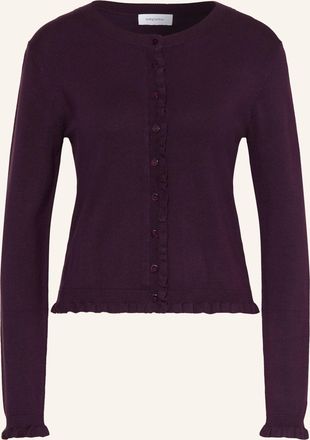 Darling Harbour Darling Harbour Strickjacke Mit R&uuml;schen blau