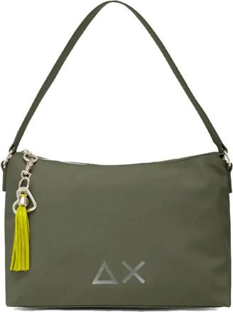 Sun 68 Femme, Sacs, Vert, Taille: ONE Size Nylon Bowling Bag