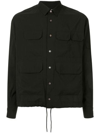 Ports V Hemd mit Taschen - Schwarz