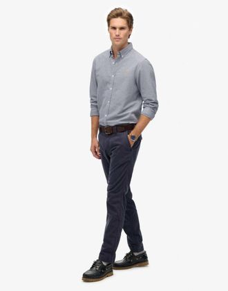 Superdry Pantalon chino style utilitaire - Bleu marine &eacute;clipse