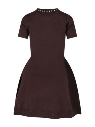 Coperni Womens Dresses Brown Viscose