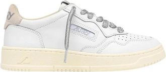 Autry Femme, Chaussures, Blanc, Taille: 37 EU Medalist Low Baskets