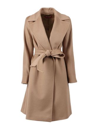 Max Mara Knielanger Mantel - Camel
