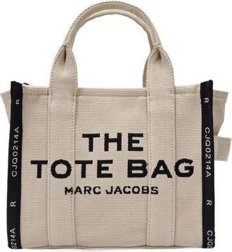 Marc Jacobs Femme, Sacs, Beige, Taille: ONE Size The Jacquard Small Tote Bag