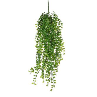 Mica Mica decorations Ficus h&auml;ngende Kunstpflanze - H81 cm - Gr&uuml;n