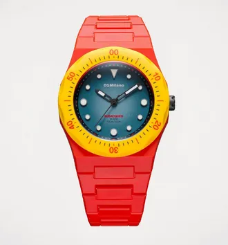 D1 Milano Montre Homme couleur Rouge