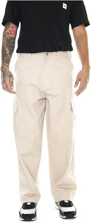 Obey Homme, Pantalons, Beige, Taille: W30 Straight Pantalons