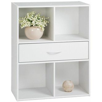 Calicosy Calicosy - Aufbewahrungsbeh&auml;lter 4 Schlie&szlig;f&auml;cher mit Schublade White White
