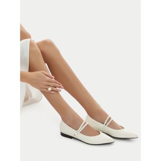 Gino Rossi Ballerinas GINO ROSSI CEO-ROSE-LT2512-72 Wei&szlig;