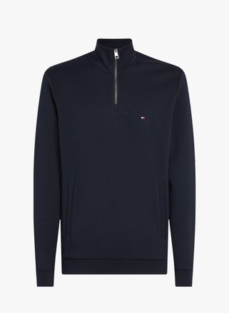 Tommy Hilfiger Pull col camionneur en coton m&eacute;lang&eacute;