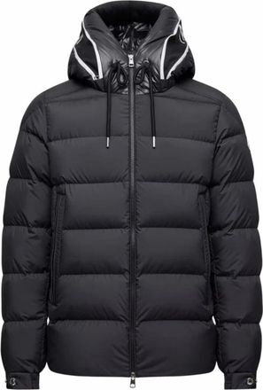 Moncler Doudoune courte &agrave; capuche Cardere - Homme - Vestes - Noir - Taille: XS
