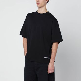 Carhartt Work in Progress Schwarzes S/S Link Script T-Shirt