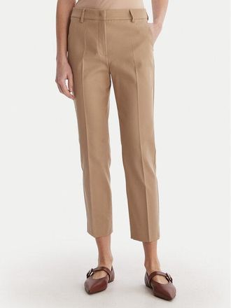 Max Mara Stoffhose Vite 2615131031 Beige Slim Fit