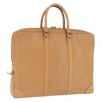 Louis Vuitton Pre-owned Epi Leder Business Bag - - Pre-owned - Damen - Beige - ONE SIZE