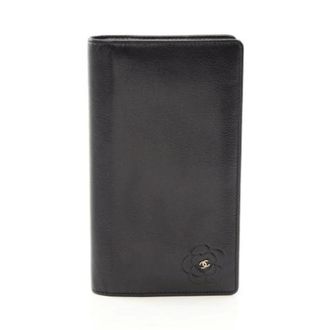 Chanel Pre-owned Cuir petite-maroquinerie - Femme - Pre-owned - Noir - Taille: ONE Size