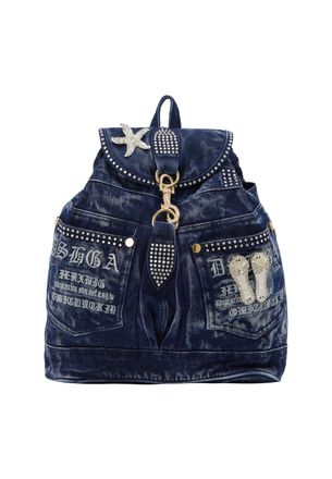 Mymo RUCKSACK RUCKSACK Frauen Denim