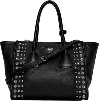 Prada Sac bandouli&egrave;re vintage Pre-owned - Femme - Pre-owned - Noir - Taille: ONE Size