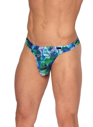 Olaf Benz Herren Unterw&auml;sche blau,multicolor Mikrofaser/Funktion Fancy,Bunt,Geprintet