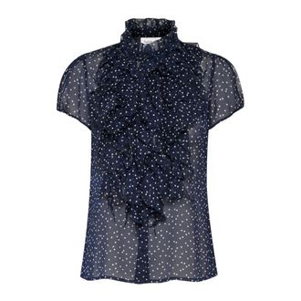 Saint Tropez Damen, Blusen & Hemden, Blau, MGr&ouml;&szlig;e