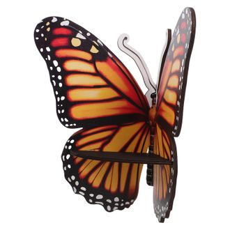 Angoily Holz wandregal Schmetterling Design Kristall dekor Eckregal f&uuml;r Schlafzimmer Langlebiges Schwebendes Wandboard Vielseitig f&uuml;r Deko und Aufbewahrung f&uuml;