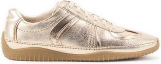 Clarks askets basses Meridor Lo en cuir m&eacute;tallis&eacute;