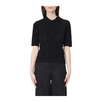 KANGRA Polo Shirt - - Tops - Damen - Schwarzk - S
