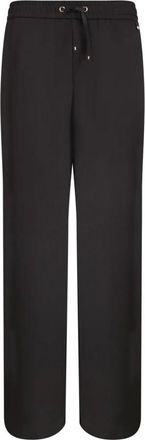 Herno Femme, Pantalons, Noir, Taille: 34 FR Cady Wide Pantalons