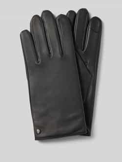 Roeckl Fingerhandschuhe mit Label-Applikation Modell Boston