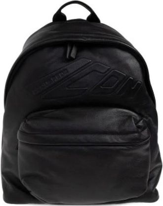 Dsquared2 Logo-Pr&auml;gung Rei&szlig;verschluss-Rucksack - - Bags - unisex - Schwarzk - ONE SIZE