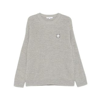 Maison Kitsun&eacute; Homme, Pulls, Gris, Taille: XL Pulls &agrave; col rond